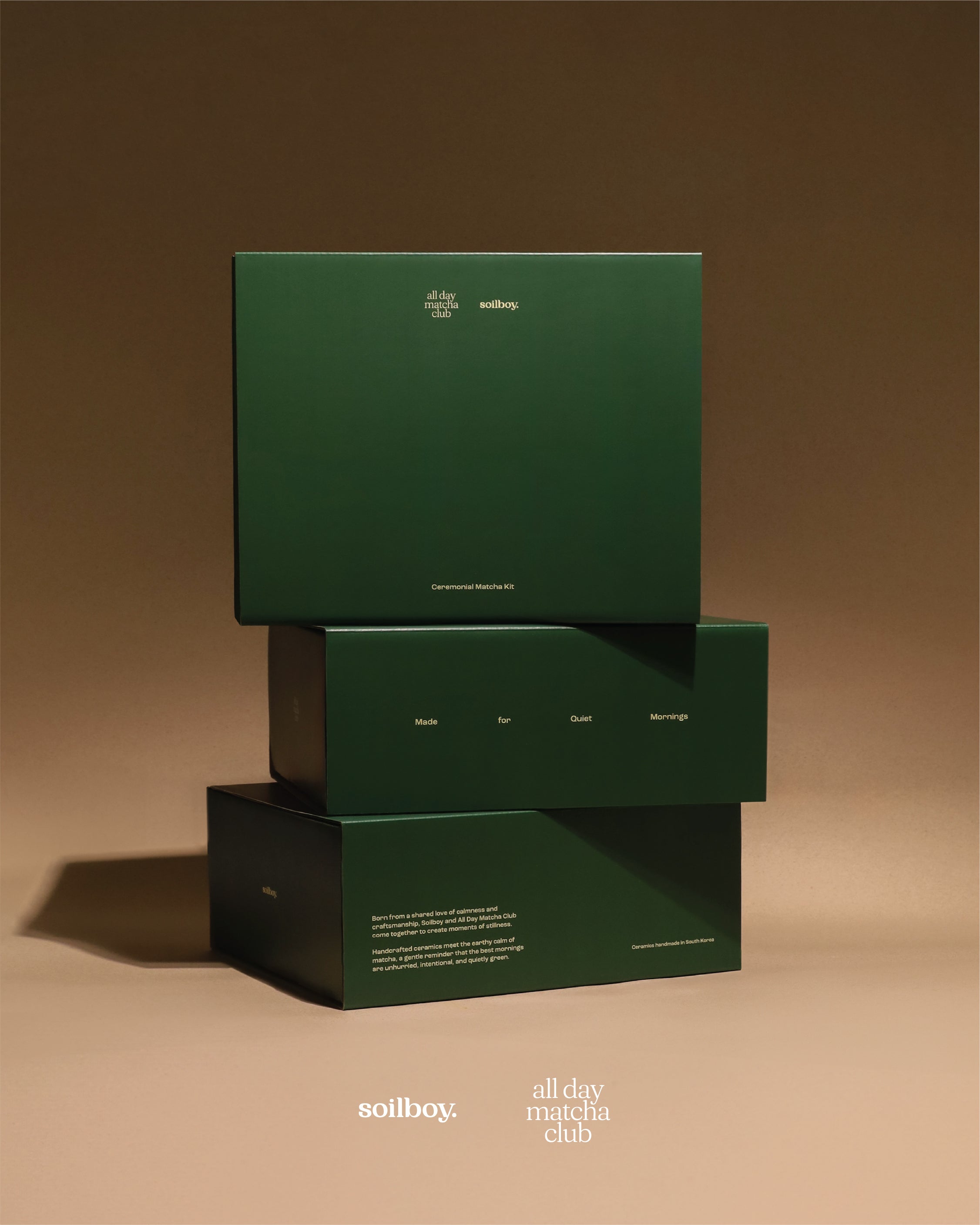 ADMC x Soilboy: Matcha Gift Set – all day matcha club